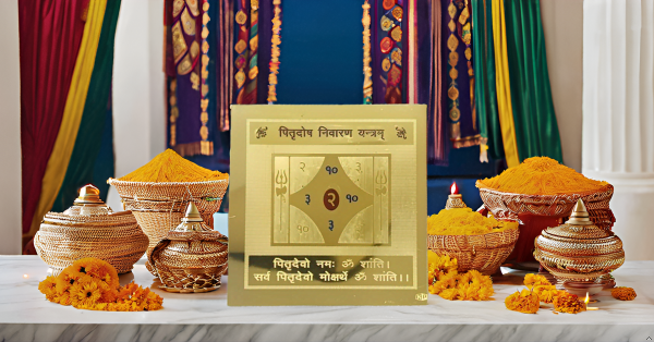 Pitra Dosh Nivaran Yantra, a revered Vedic